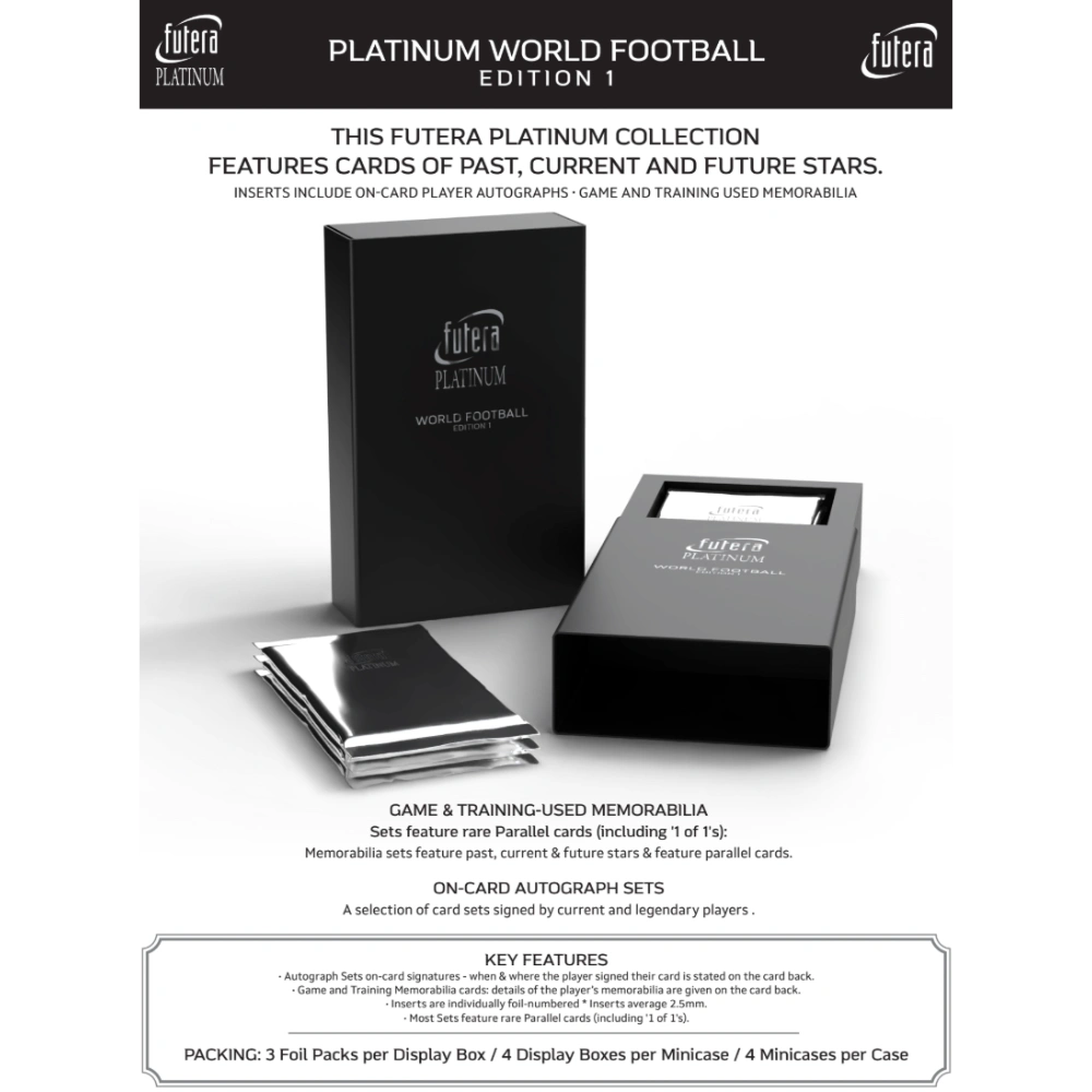 Futera 2025 Platinum World Football - Hobby Box – FantasiaCards