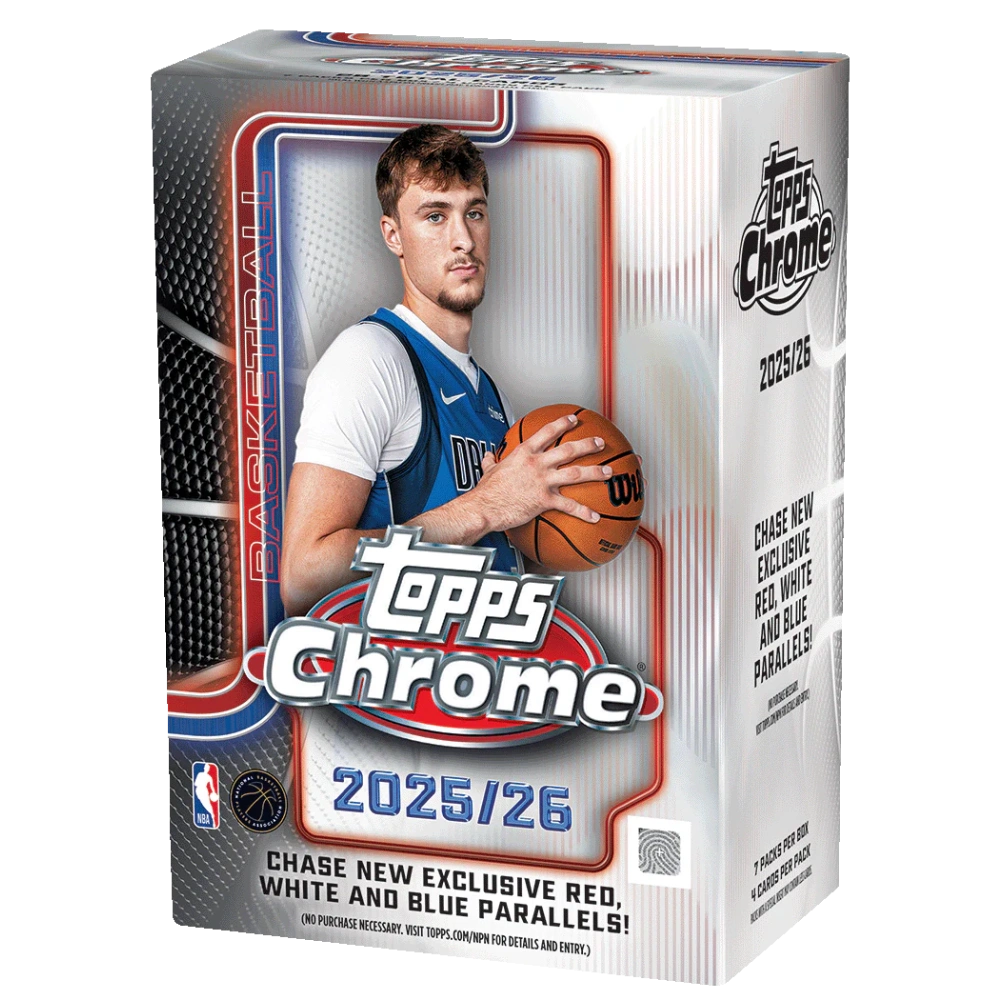 Topps 2025-26 Chrome Basketball - Value Box – FantasiaCards